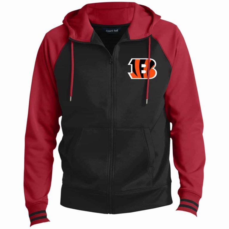 Cincinnati Bengals Men's Sport-Wick® Full-Zip Hooded Jacket